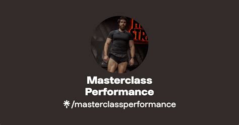 Masterclass Performance Listen On Spotify Linktree
