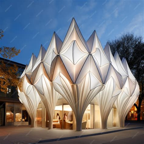 Premium Ai Image Best Parametric Architecture Examples Model Design Picture Ai Generated Art