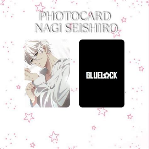 Jual Photocard Nagi Seishiro Dari Anime Blue Lock Shopee Indonesia