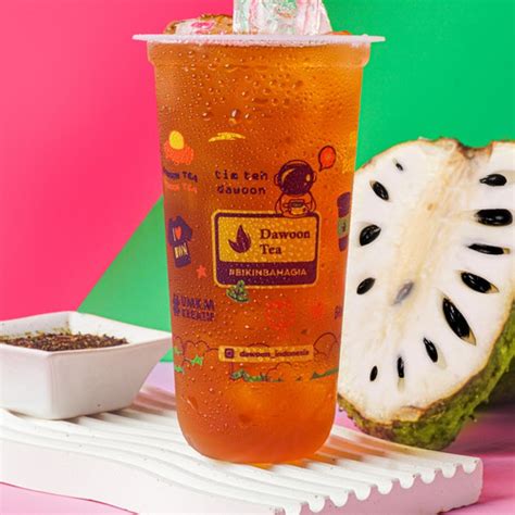 Jual Minuman Segar Es Tea Es Teh Sangrai Sirsak No Sugar Jakarta