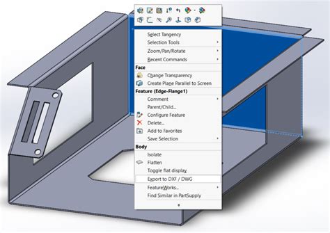 How To Use A Dxf Mapping File With Solidworks Sheet Metal Visiativ