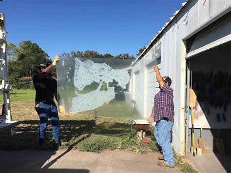 Ellen Abbott Custom Etched Glass Wharton Tx