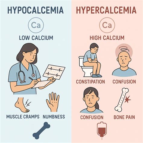 Calcium Imbalance In Nursing Hypocalcemia Vs Hypercalcemia