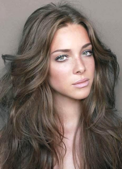 Темно русый цвет волос