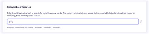 Configuring Index Settings — Meilisearch Documentation