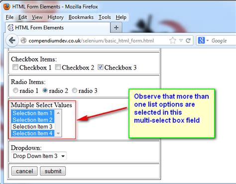 Selenium By Arun 399 Using Deselectall Command To Deselect Any Already Selected List