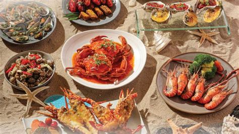 Sheraton Nha Trang의 저녁 해산물 뷔페 Feast Restaurant 무제한 랍스터 및 무제한 음료 옵션