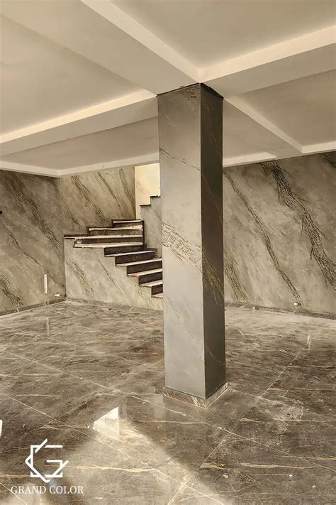 ქვის ეფექტი დეკორატიული ლესვა სერთიფიცირებული ტექნიკით