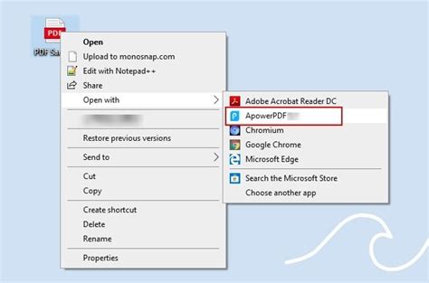 Guide To Open Pdf Files With Apowerpdf