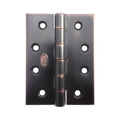 Austyle 304ss Butt Hinge Fixed Pin 100x75x2 5mm Antique Copper 25008