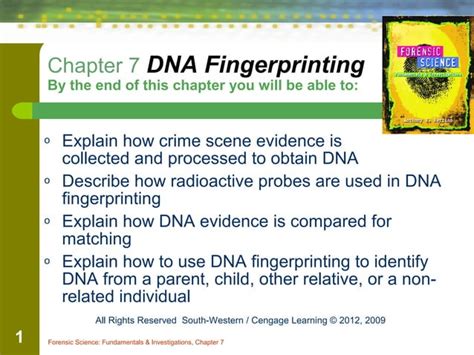 Dna In Forensics Ppt Chemistry Science