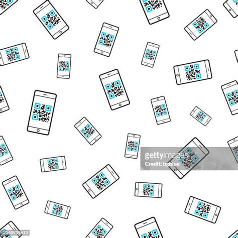 149 Qr Code Scan White Background High Res Illustrations Getty Images