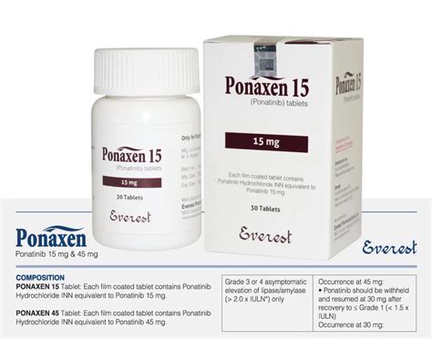 普纳替尼 Ponatinib Everest MedFind 海外靶向药代购