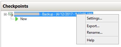 Removing Backup Checkpoint In Hyper V That Has No Delete Option
