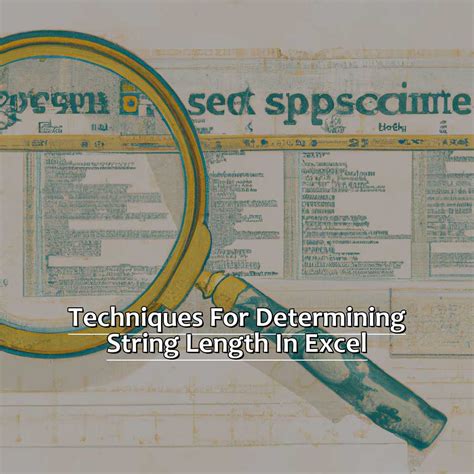 determining the length of a string in excel manycoders