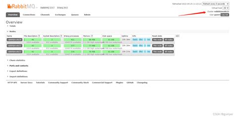 Rabbitmq集群部署之路【三】rabbitmq集群篇feature Flags The Previous Instance Of This Node Csdn博客