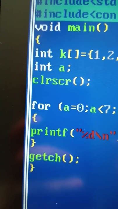 One Dimensional Array In C Array Onedimensionalarray C Cprogramming Shorts Youtube