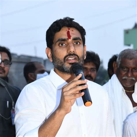 Nara Lokeshs Strong Counter To Anil Kumar