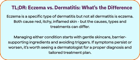 Eczema Vs Dermatitis Whats The Difference