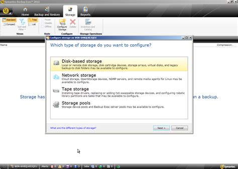 How To Run Backup Exec 2012 With Dss V7 Open E Knowledgebase