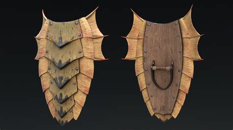 Fantasy Chitin Weapon Set 3d Model Turbosquid 1940161