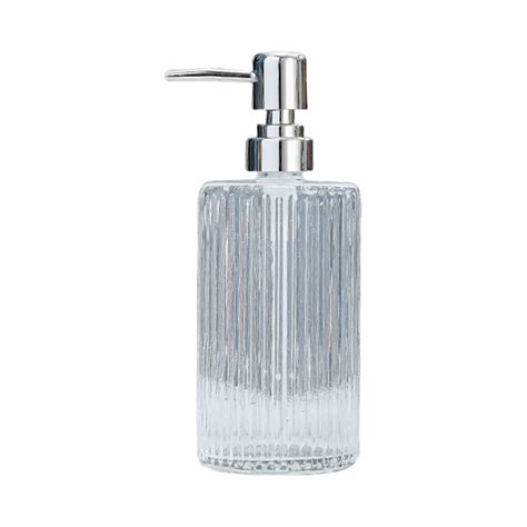 Glass Soap Dispenser Pump Bottle Refillable Hand Soap And Lotion