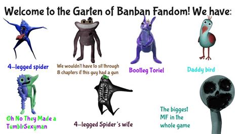 Welcome To The Garten Of Banban Fandom We Have Memes Video Games