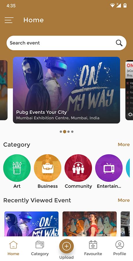 Android Event App Create Event Event Booking By Viaviwebtech