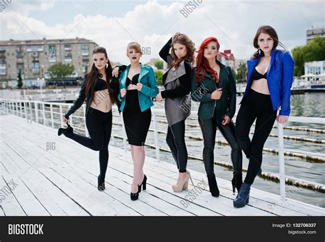 Group Sexy Models Image Photo Free Trial Bigstock