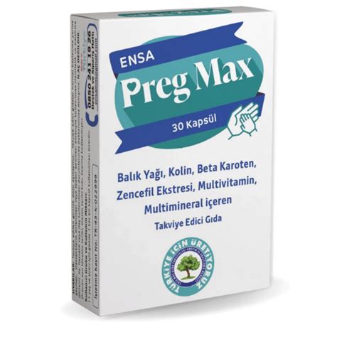 Preg Max 30 Kapsül