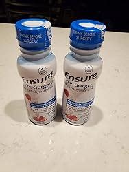 Ensure Pre Surgery Clear Carbohydrate Drink Strawberry