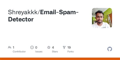 Github Shreyakkkemail Spam Detector