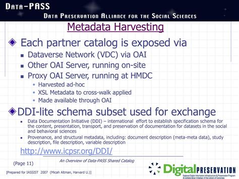 An Overview Of Data Pass Shared Catalog Ppt Download