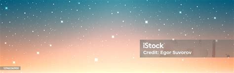 공간 배경 와이드 배너 매직 오렌지 성운 빛나는 별과 다채로운 우주 은하수와 밝은 우주 색상 은하와 스타 더스트 벡터 일러스트레이션 광고에 대한 스톡 벡터 아트 및 기타