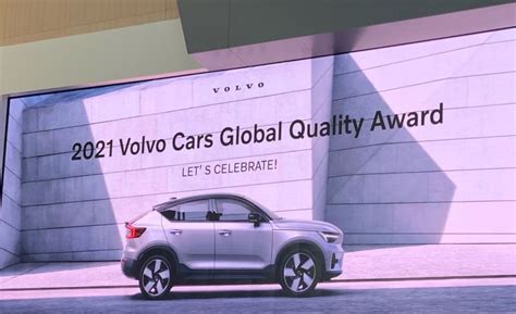 Today I Had The Honor To Receive The Volvo Cars Global Quality Award 2020 21 We A Truly Global