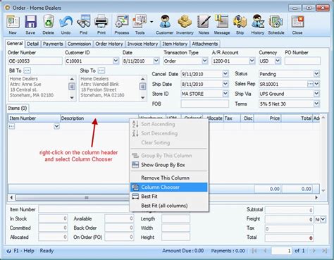 Sales Bar Code UPC Code In Order And Invoice Forms