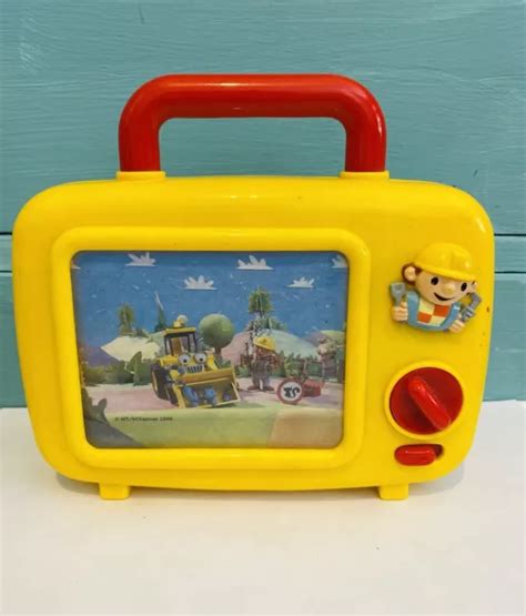 Bob The Builder Scrolling Musical Tv Memory Lane Toys Wind Up Rare Vintage £699 Picclick Uk