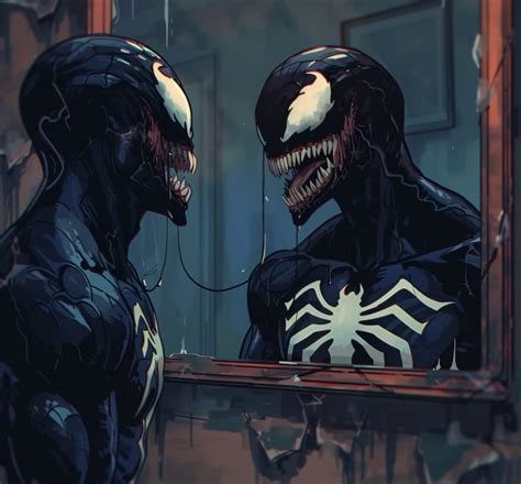 Man In The Mirry Venom Venom Symbiote Marvel Fypage Explorepage Eddiebrock Tomhardy