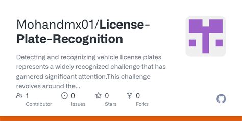 license plate recognition soulpage ipynb at main · mohandmx01 license
