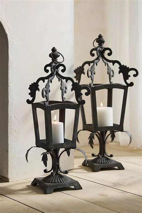 Filigree Lantern Lanterns Outdoor Candle Lanterns Gothic Candle Holder