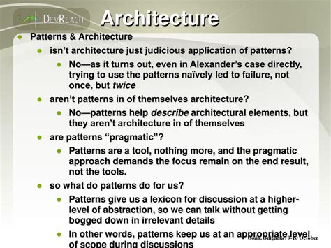 Ppt Pragmatic Architecture Powerpoint Presentation Free Download Id7099483