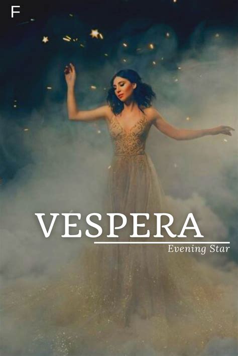 Vespera Meaning Evening Star Babynames Characternames Writinginspo