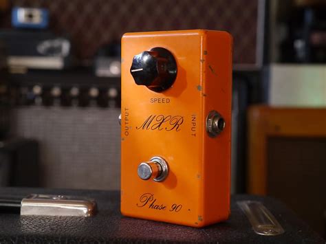 1975 MXR Phase 90 Orange Legendary Vintage Phaser Script Logo Reverb