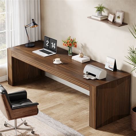 Tribesigns 79 Inch Extra Long Desk Two Person Desk Double Desk For