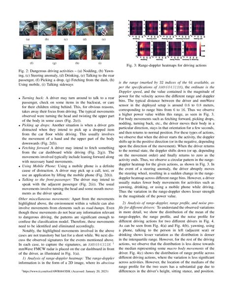 MmDrive MmWave Sensing For Live Monitoring And On Device Inference Of Dangerous Driving DeepAI