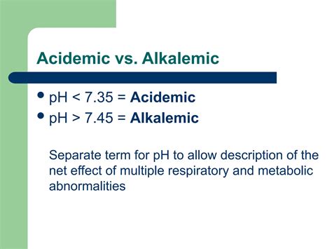 Acid Base Analysis Examplespresentation Ppt