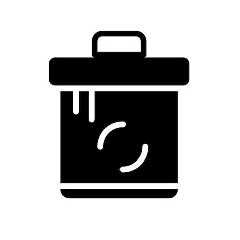 쓰레기의 그림 프리미엄 벡터