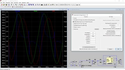 Operational Amplifier Input Impedance Of Low Pass Filter On Ltspice