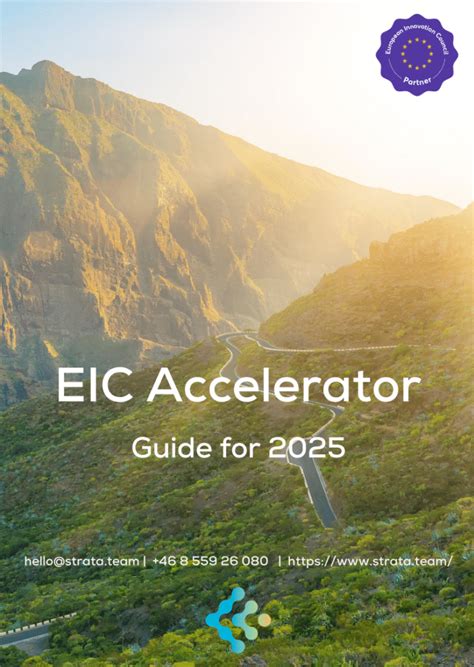 Eic Accelerator Guide 2025 Strata