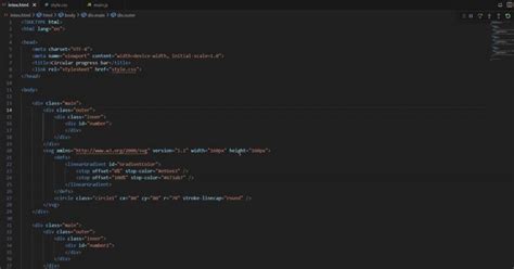 circular progress bar designed with html css and javascript afran amjad posted on the topic